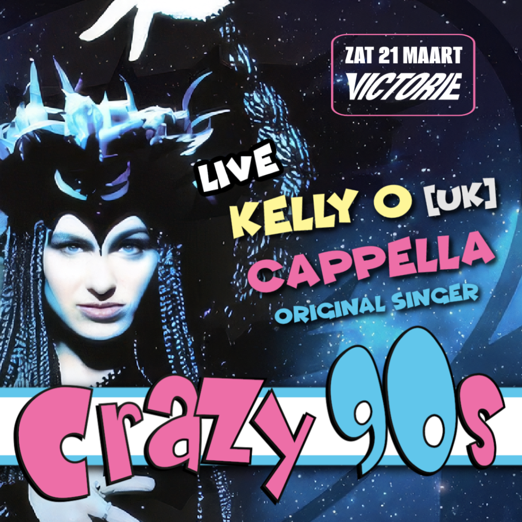 CRAZY 90s Live: Kelly O fka Cappella - Podium Victorie